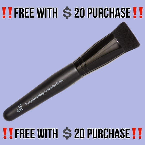 ELF | Makeup | Freenewelf Triangular Buffing Brush | Poshmark